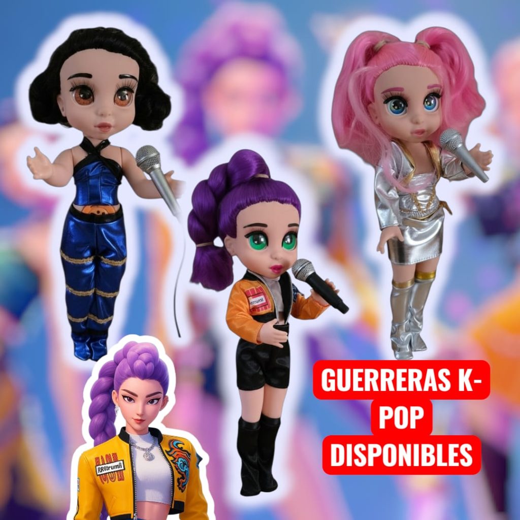 MUÑECAS K POP DEMON HUNTERS CON SONIDO - Game Cool! | Tienda de ...